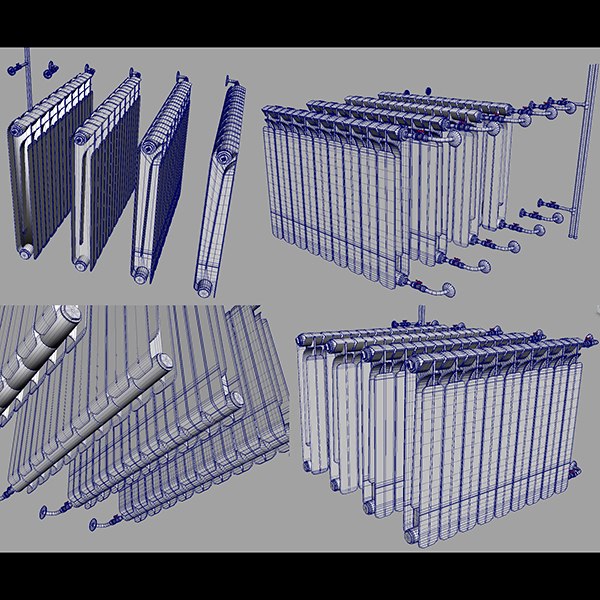 3d model radiators