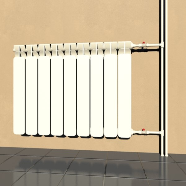3d model radiators