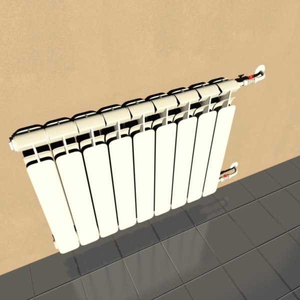 3d model radiators