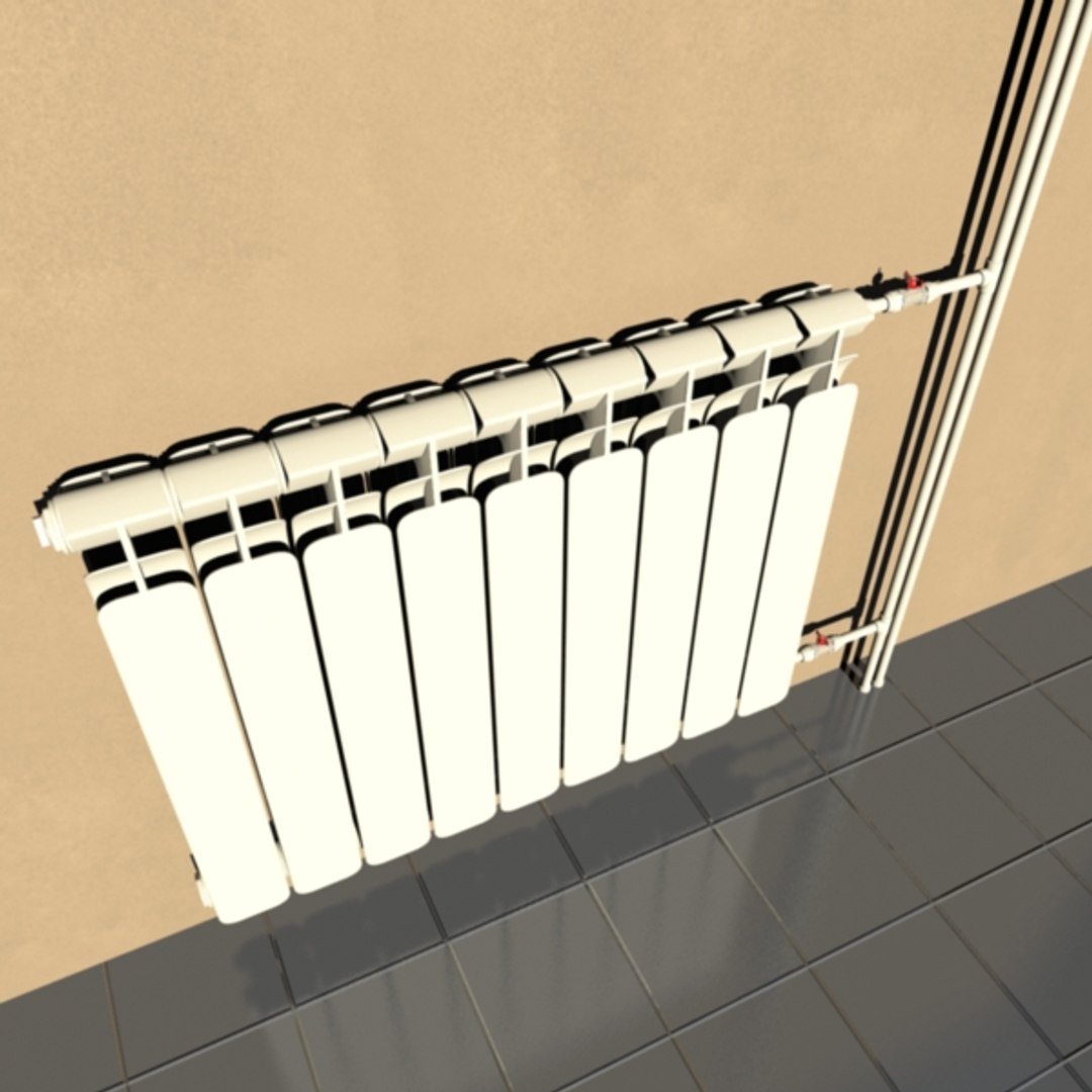 3d model radiators