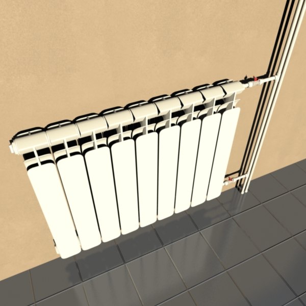 3d model radiators