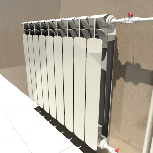 3d model radiators