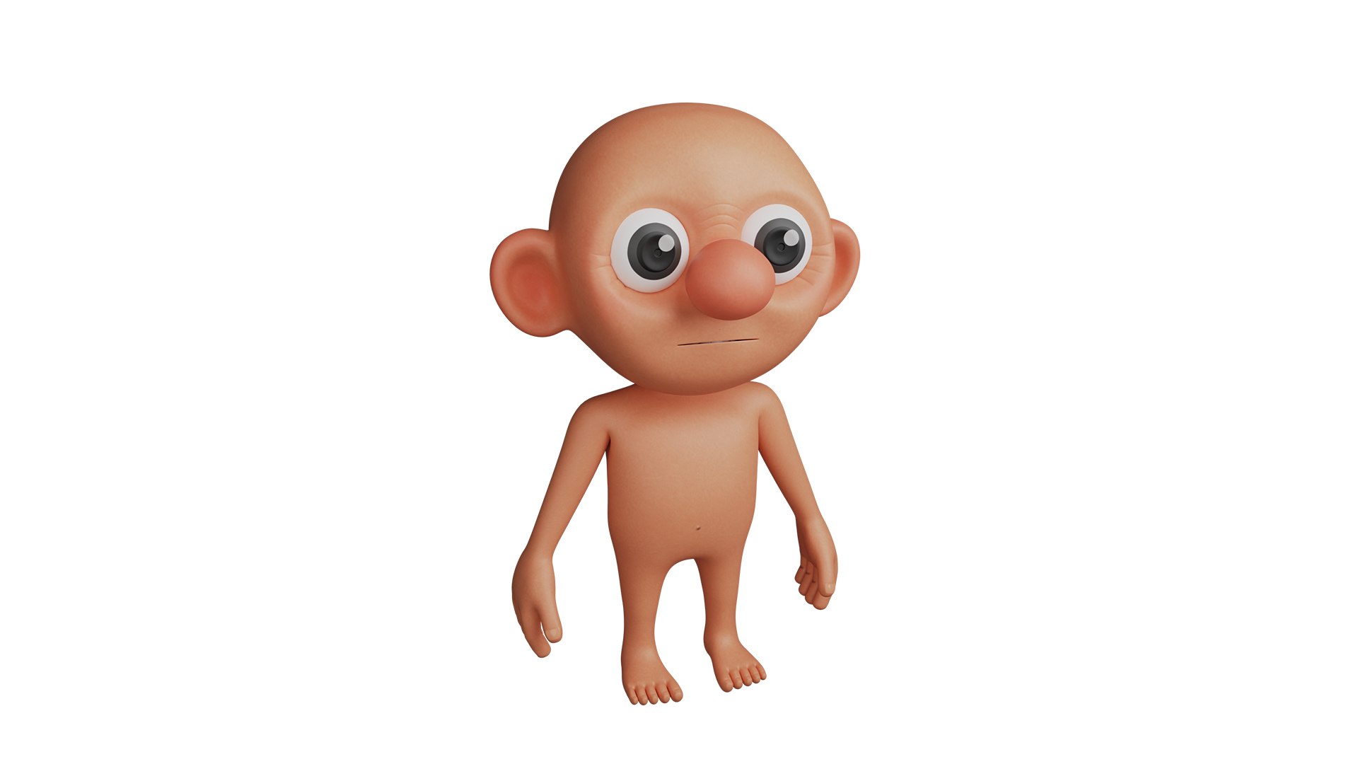 3D Baba Ji Cartoon Character 3d Model Model - TurboSquid 2230501