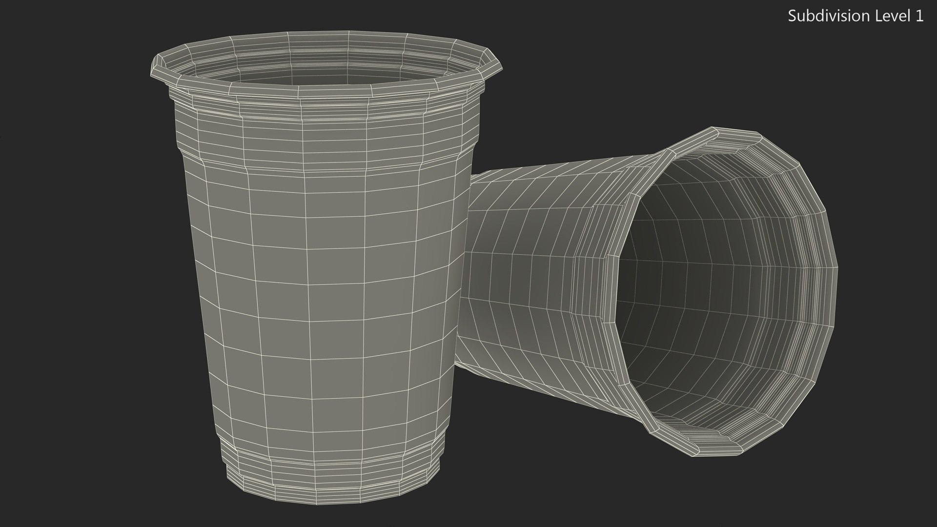 3D Plastic Party Cup - TurboSquid 2226224