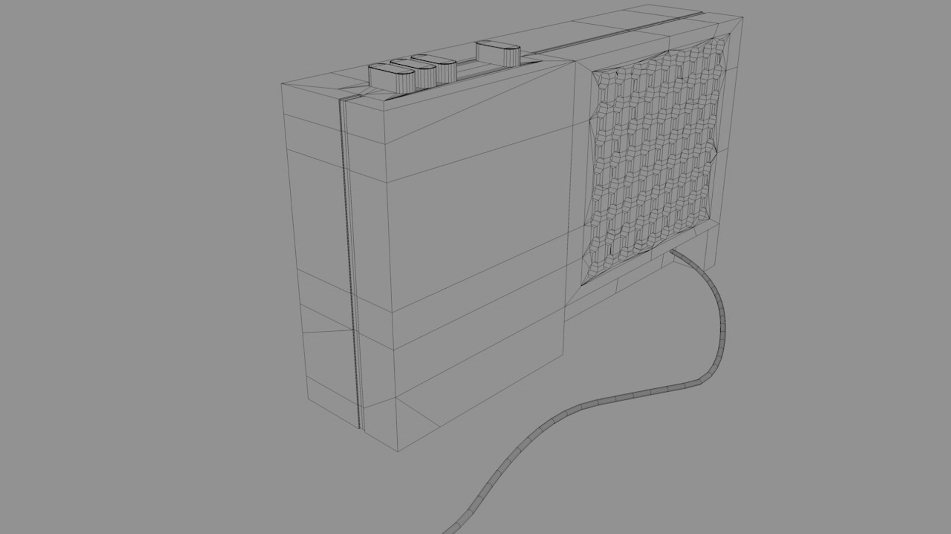 Free C4d Model Radio Ussr