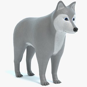 Cartoon Wolf USD Models for Download | TurboSquid