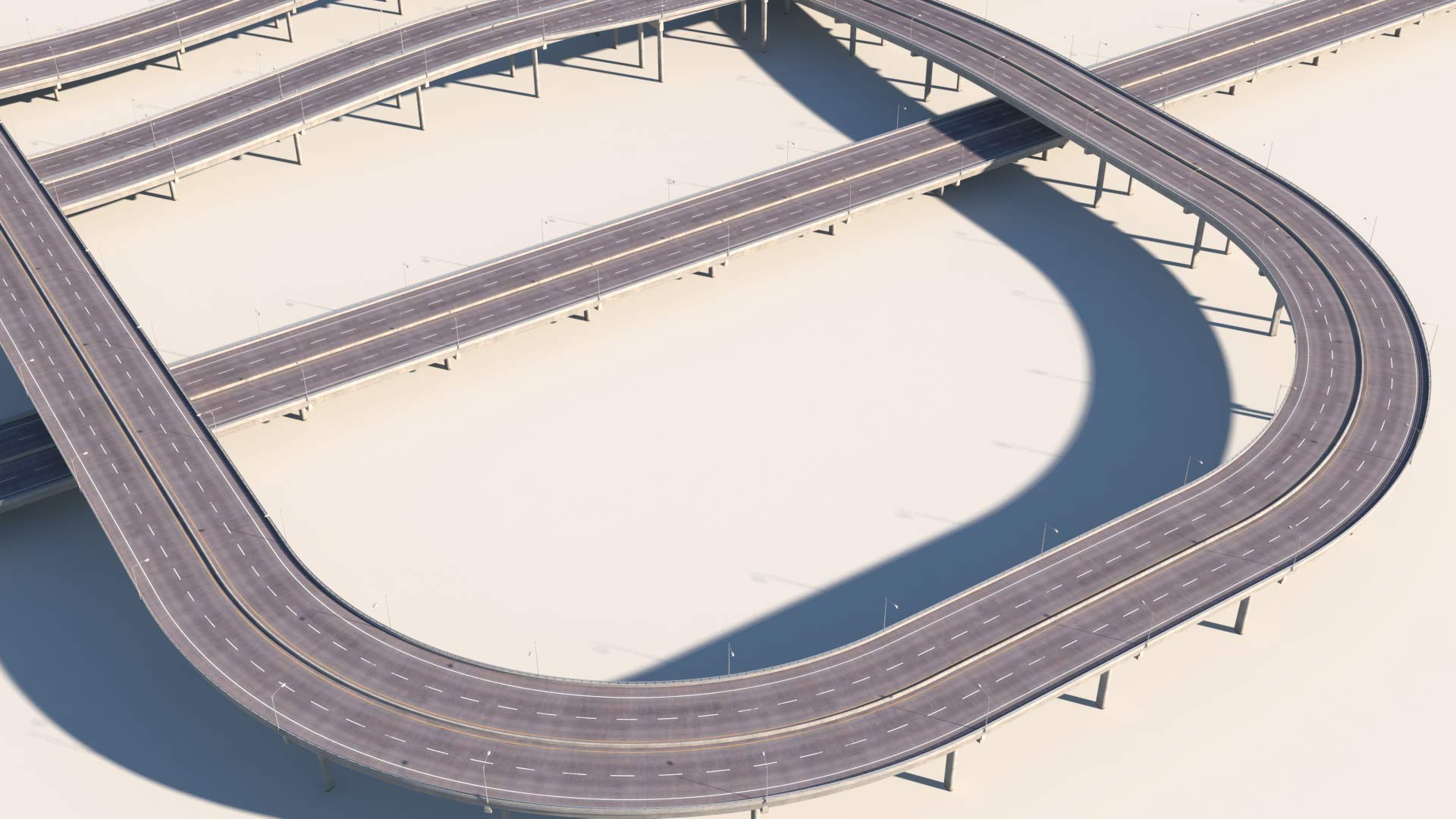 3D Highway Kit PBR Plus Construction Model - TurboSquid 2275571