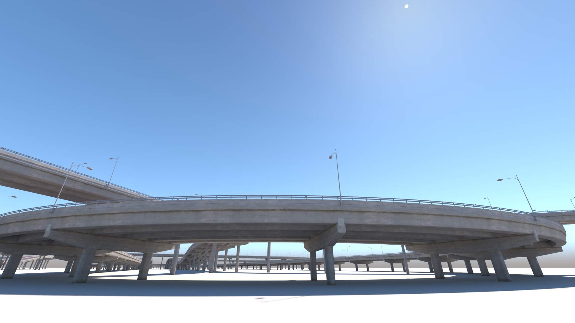 3D Highway Kit PBR Plus Construction Model - TurboSquid 2275571