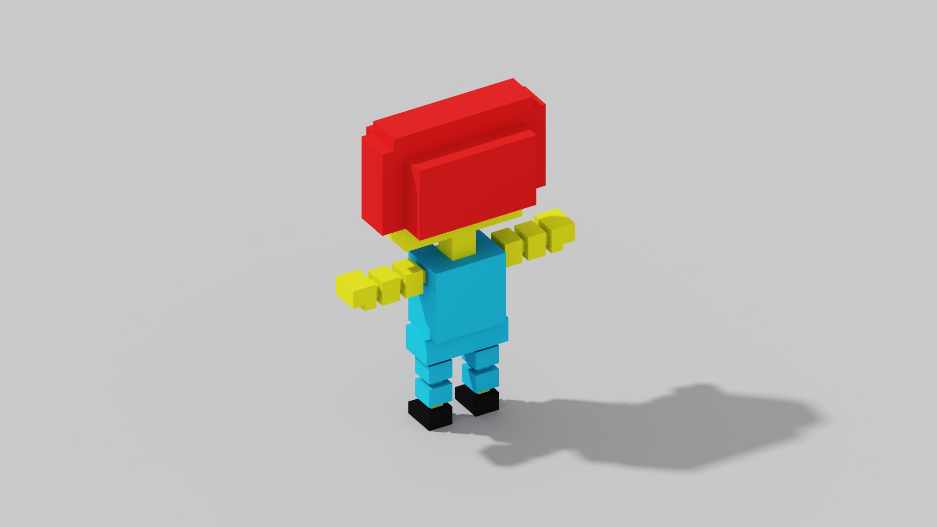 22 Low Poly 8 Bit Cartoon Human Characters Bundle 3D - TurboSquid 1875332