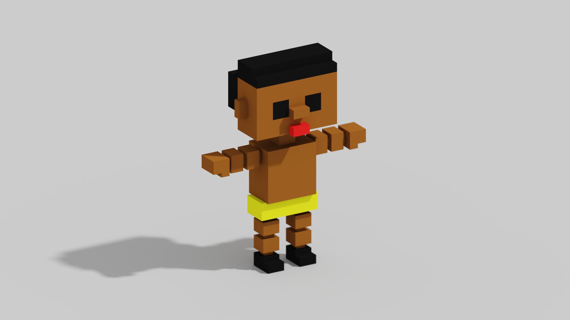 22 Low Poly 8 Bit Cartoon Human Characters Bundle 3D - TurboSquid 1875332