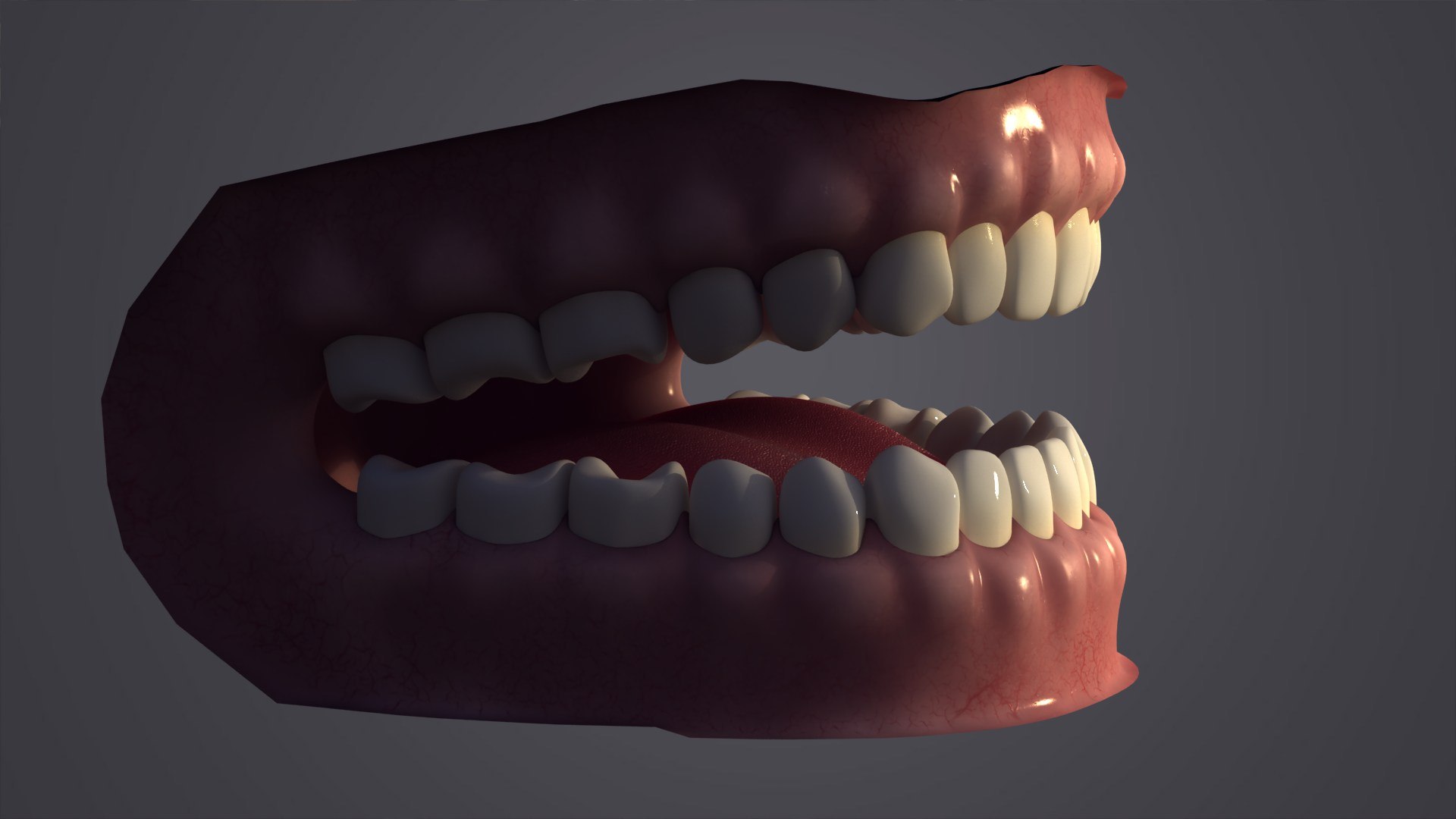 Human Mouth 3D Model - TurboSquid 1451258