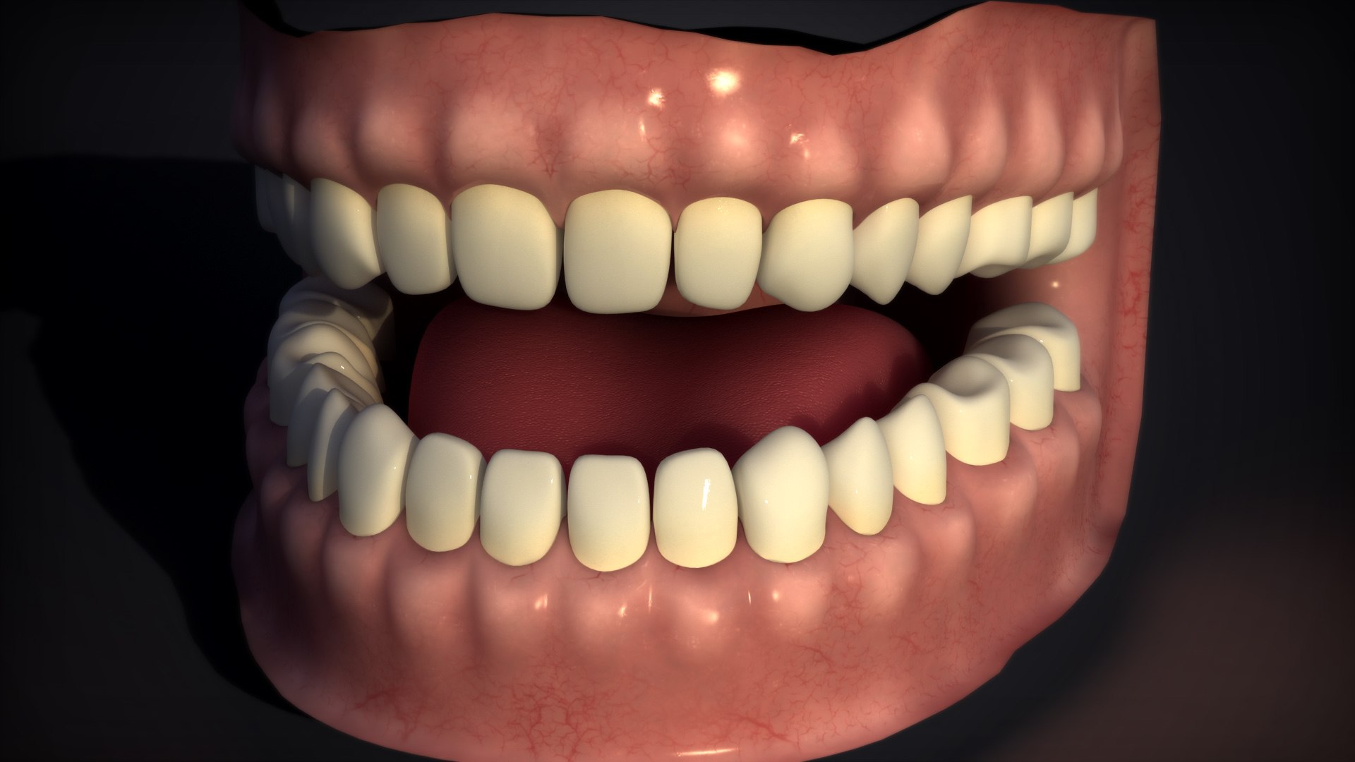 Human Mouth 3D Model - TurboSquid 1451258