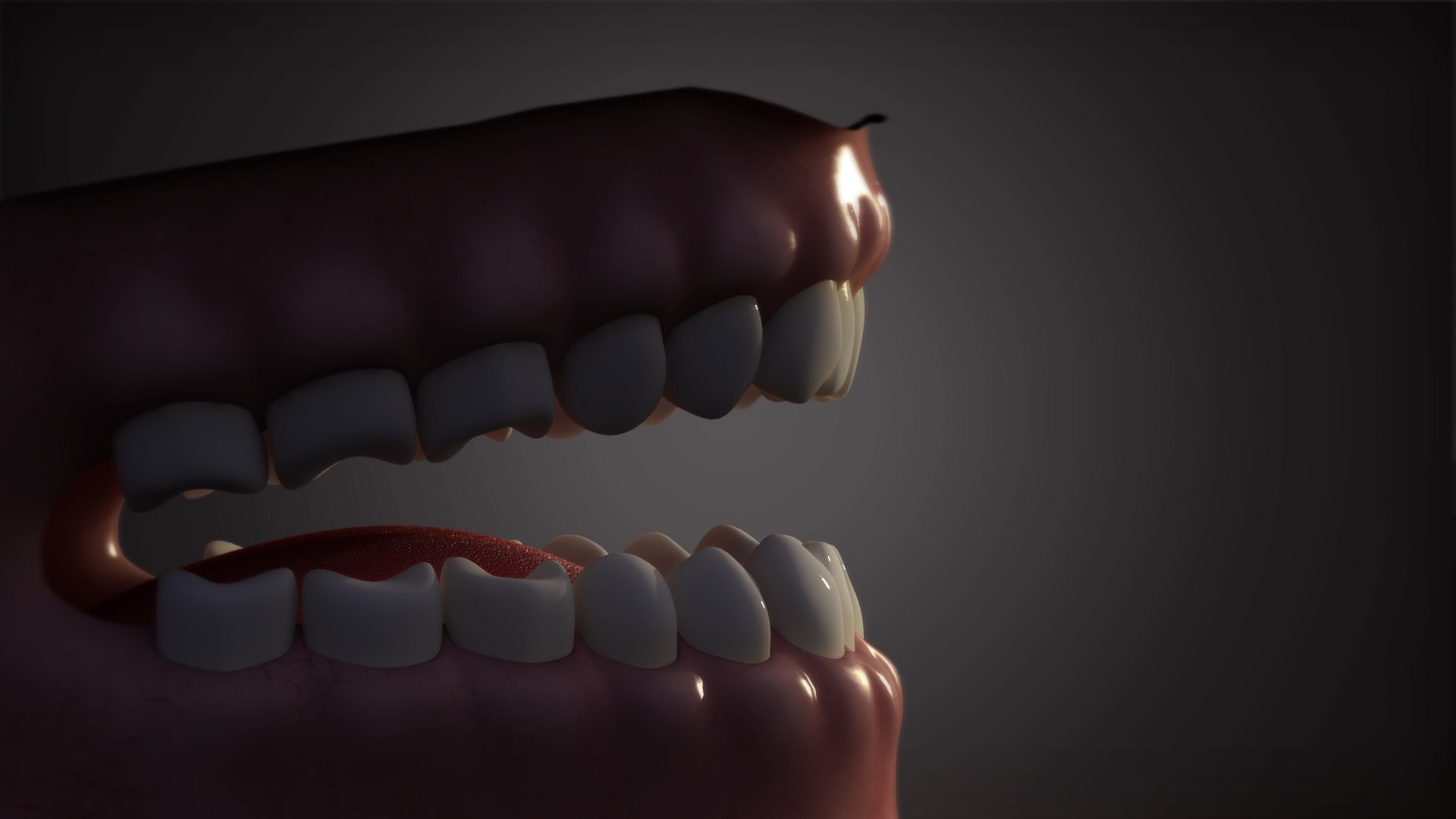 Human Mouth 3D Model - TurboSquid 1451258