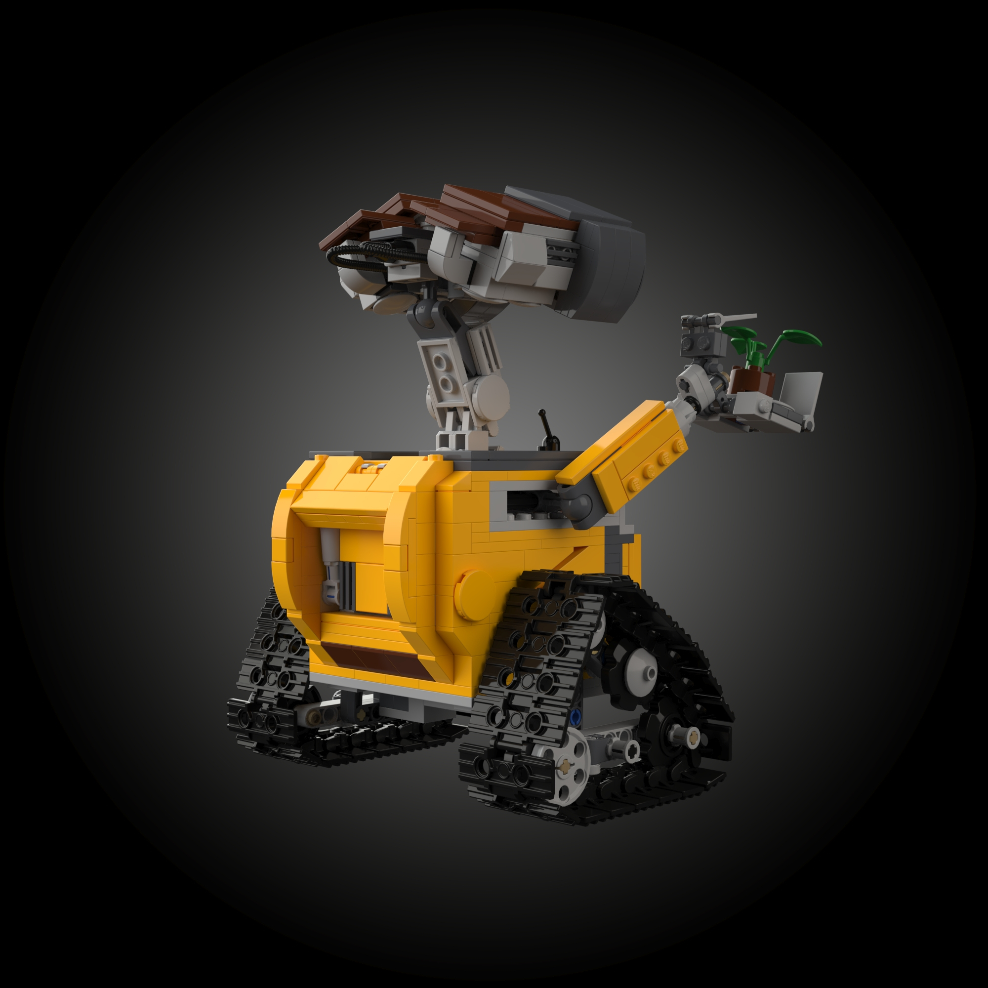 modelo 3d Lego 21303 - WALL-E - TurboSquid 1844028