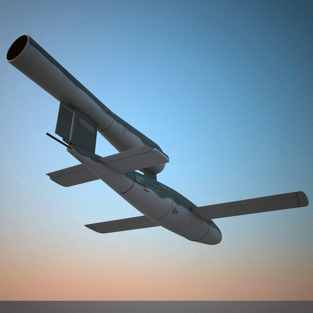 Wwii German V1 Flying 3d C4d