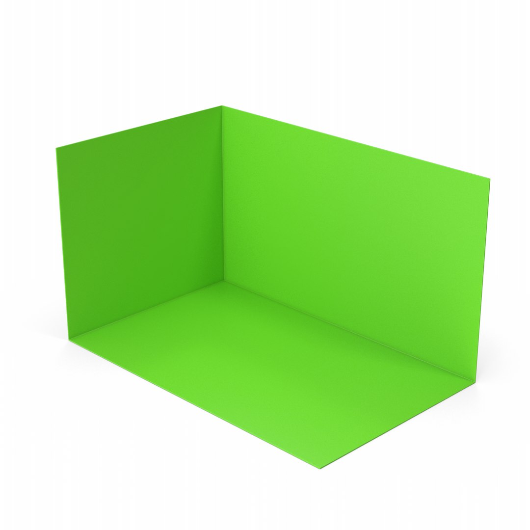 Studio Green Wall Panel 3D Model - TurboSquid 2214469