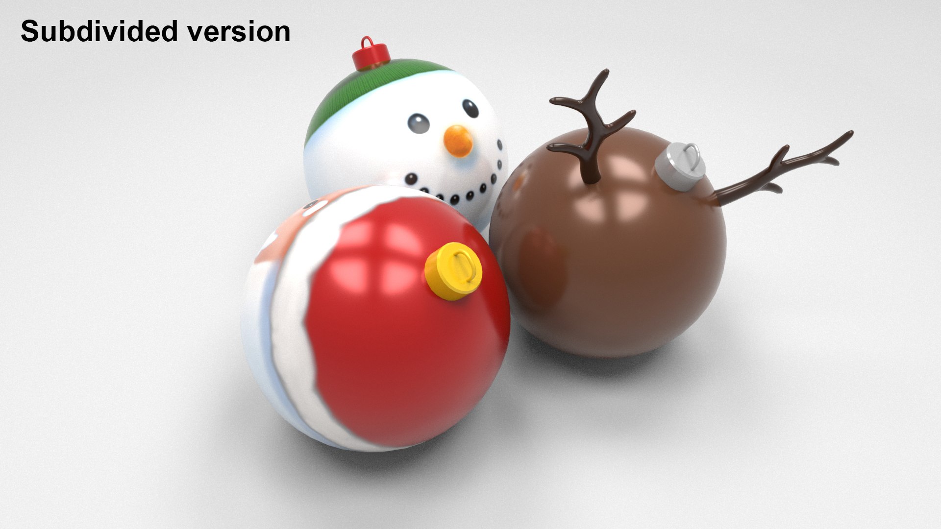Baubles 3D - TurboSquid 1993422