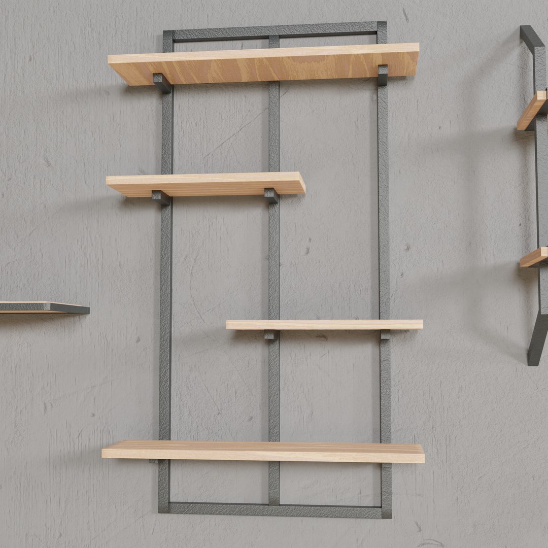 3D Model 5 Book Shelves 3D Model - TurboSquid 2184685