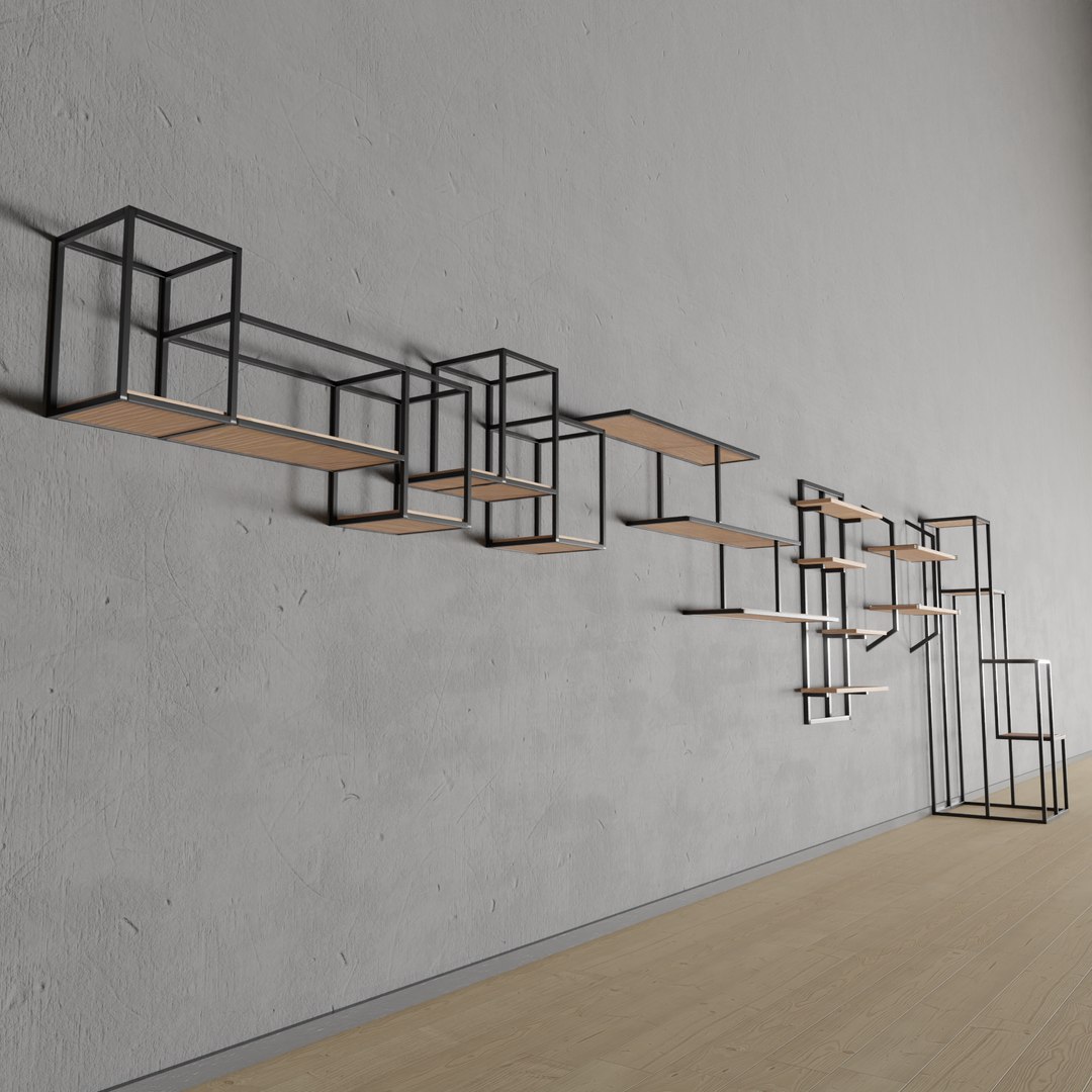 3D Model 5 Book Shelves 3D Model - TurboSquid 2184685