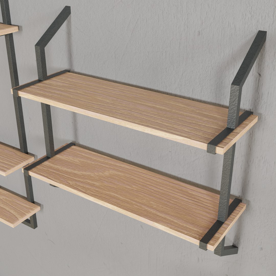 3D Model 5 Book Shelves 3D Model - TurboSquid 2184685