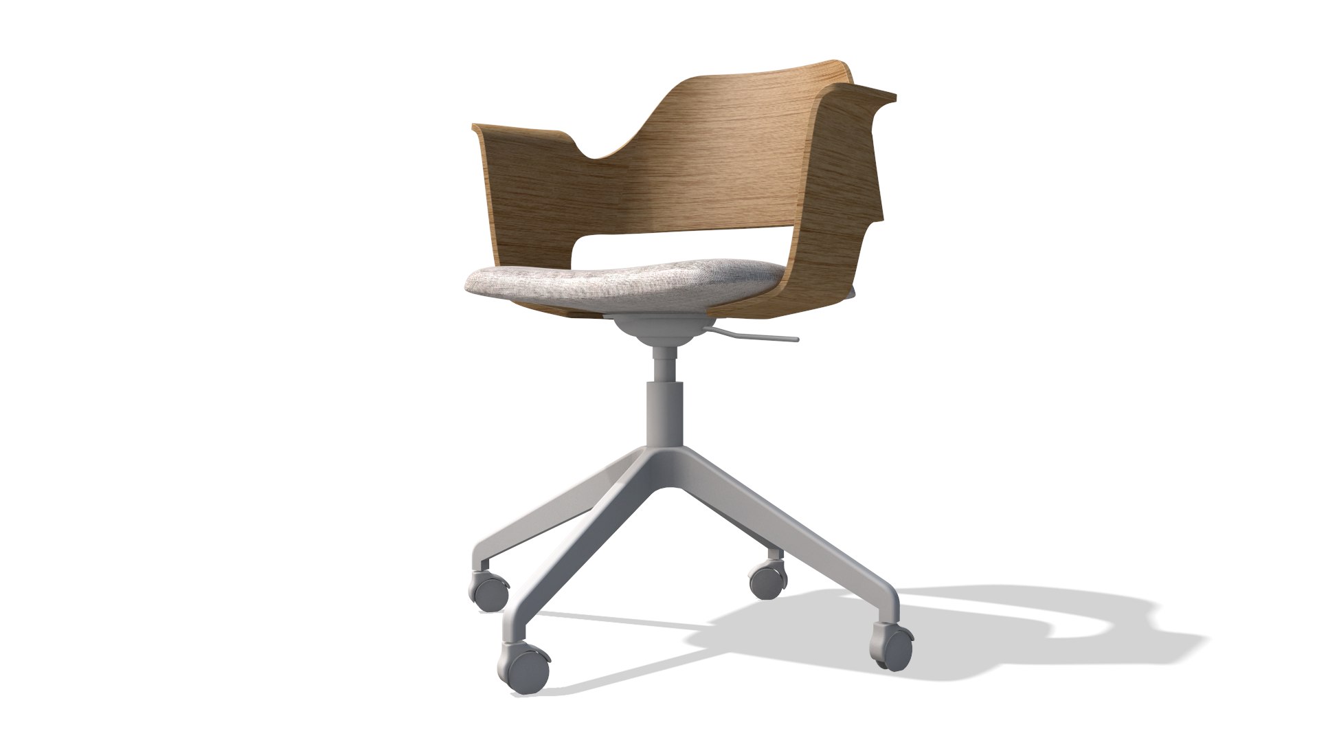 3D STUDY CHAIR - TurboSquid 1818027