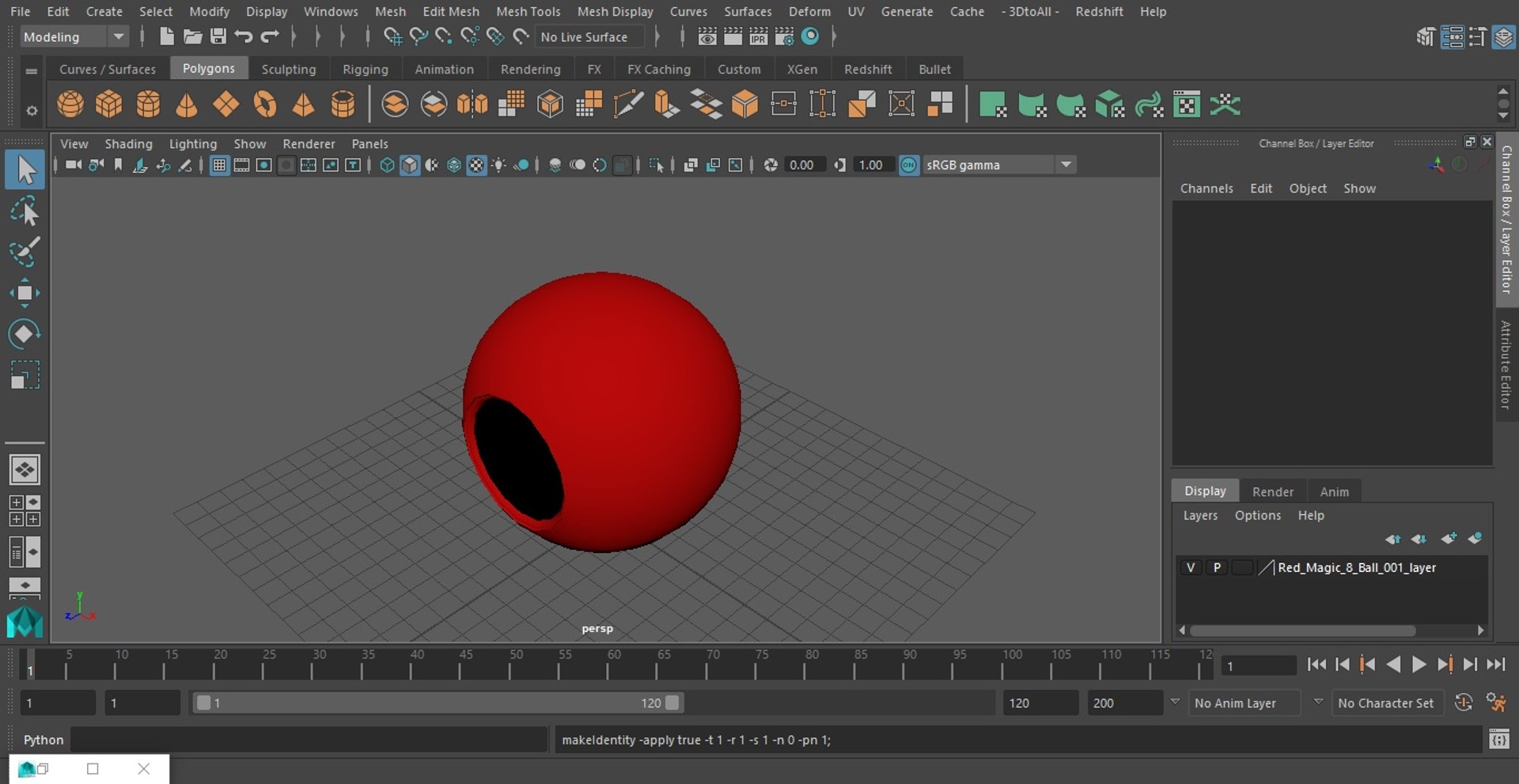 Red Magic 8 Ball Model - TurboSquid 1999866