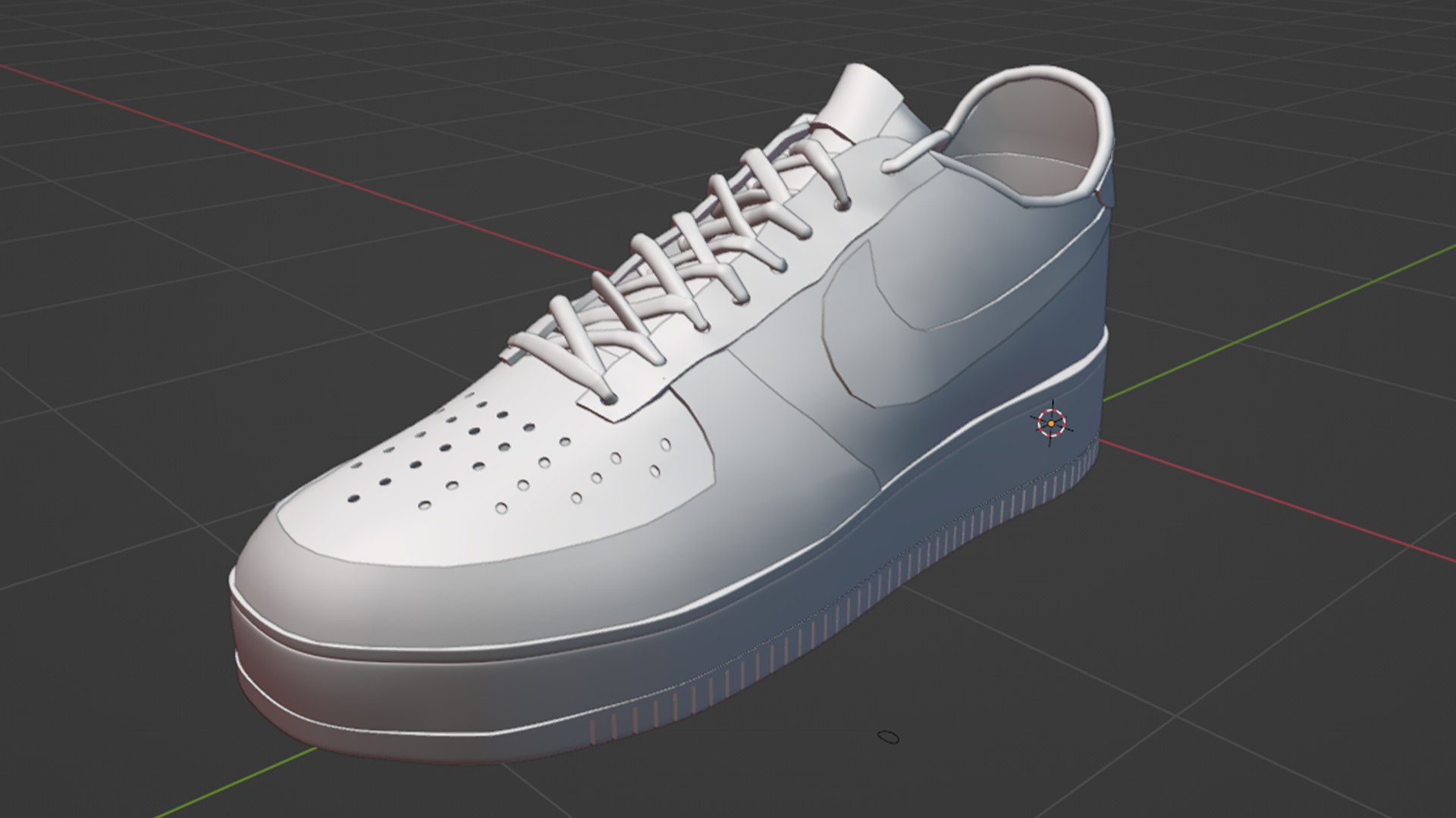 NIKE AIR FORCE 1 3D model - TurboSquid 1945765