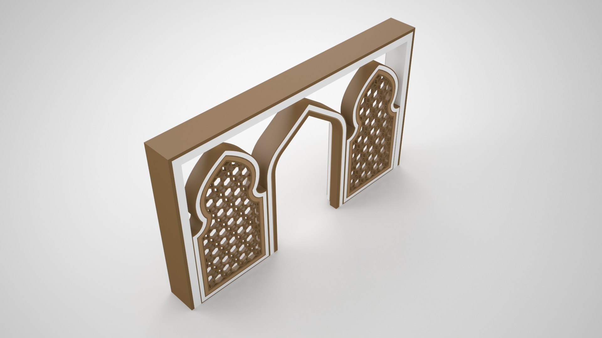Gate Islamic Ornament 3D Model - TurboSquid 1995674