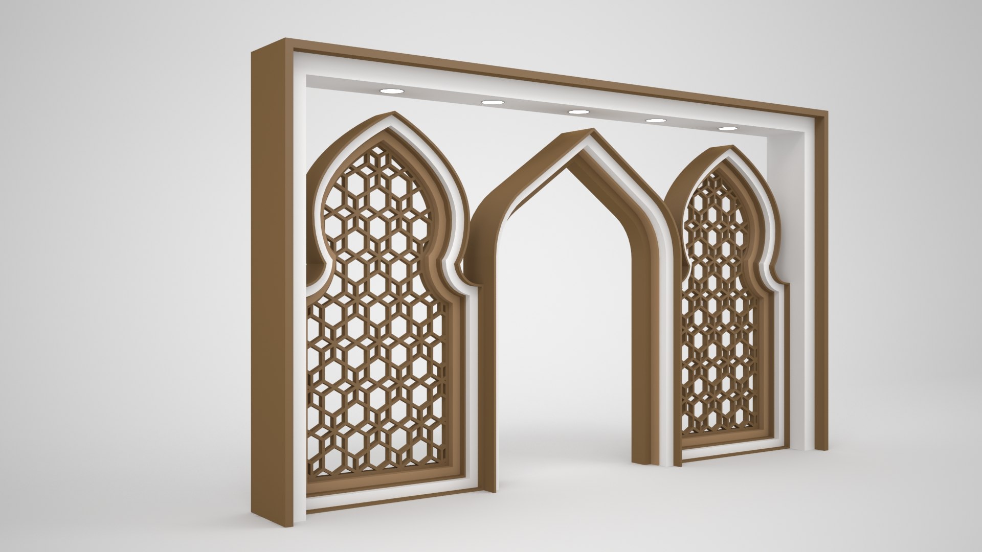 Gate Islamic Ornament 3D Model - TurboSquid 1995674