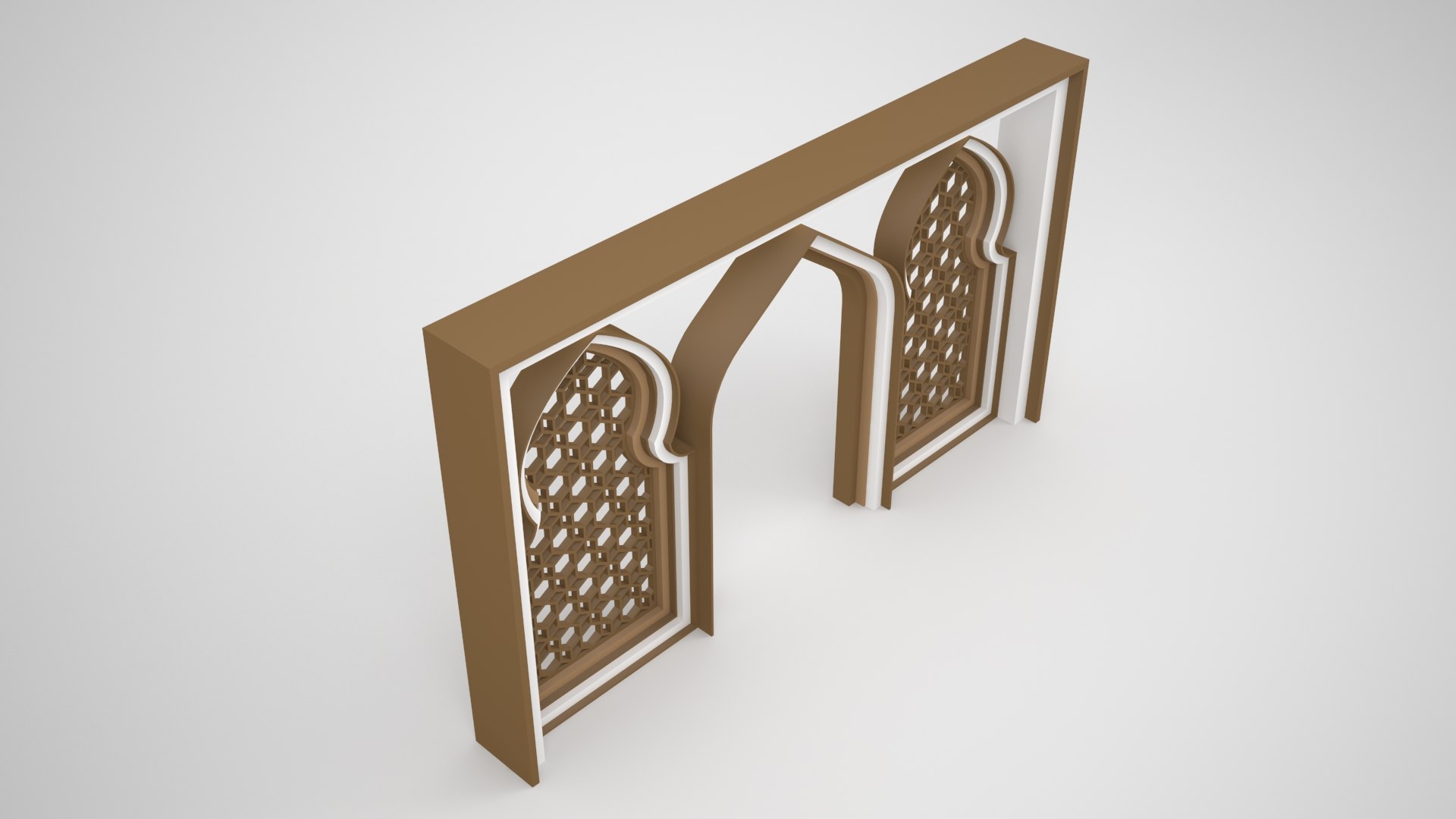 Gate Islamic Ornament 3D Model - TurboSquid 1995674