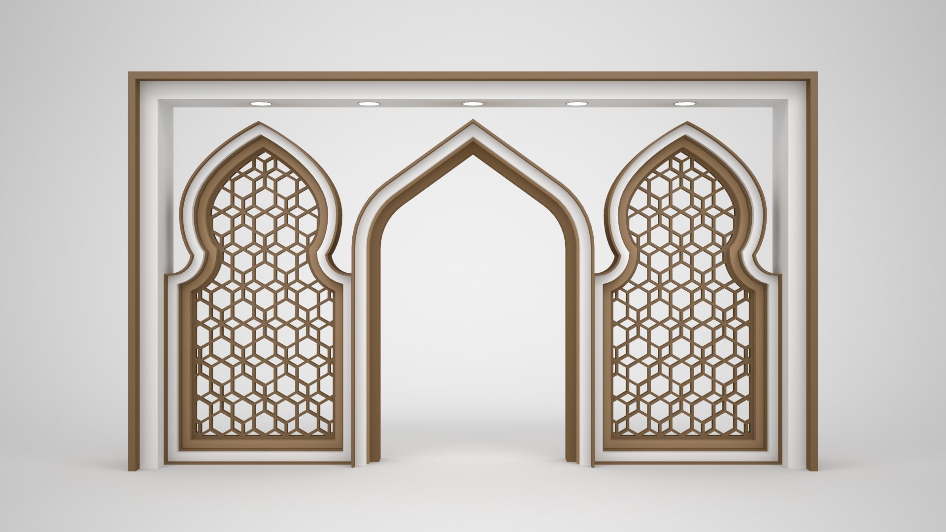 Gate Islamic Ornament 3D Model - TurboSquid 1995674