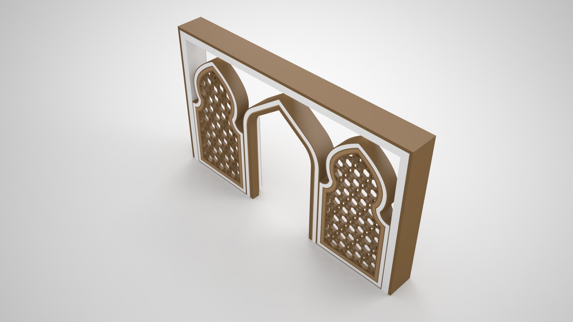 Gate Islamic Ornament 3D Model - TurboSquid 1995674