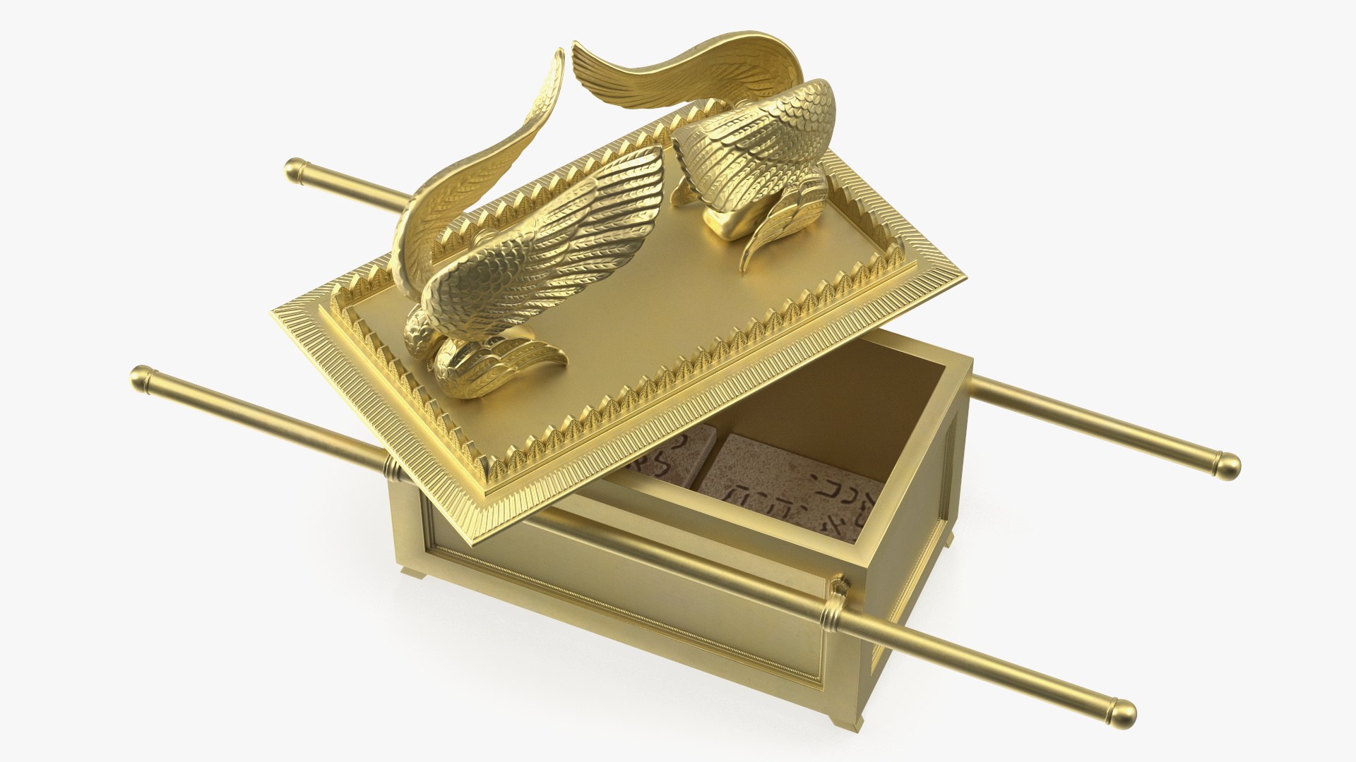 3D Ark Of The Covenant Open - TurboSquid 2282945