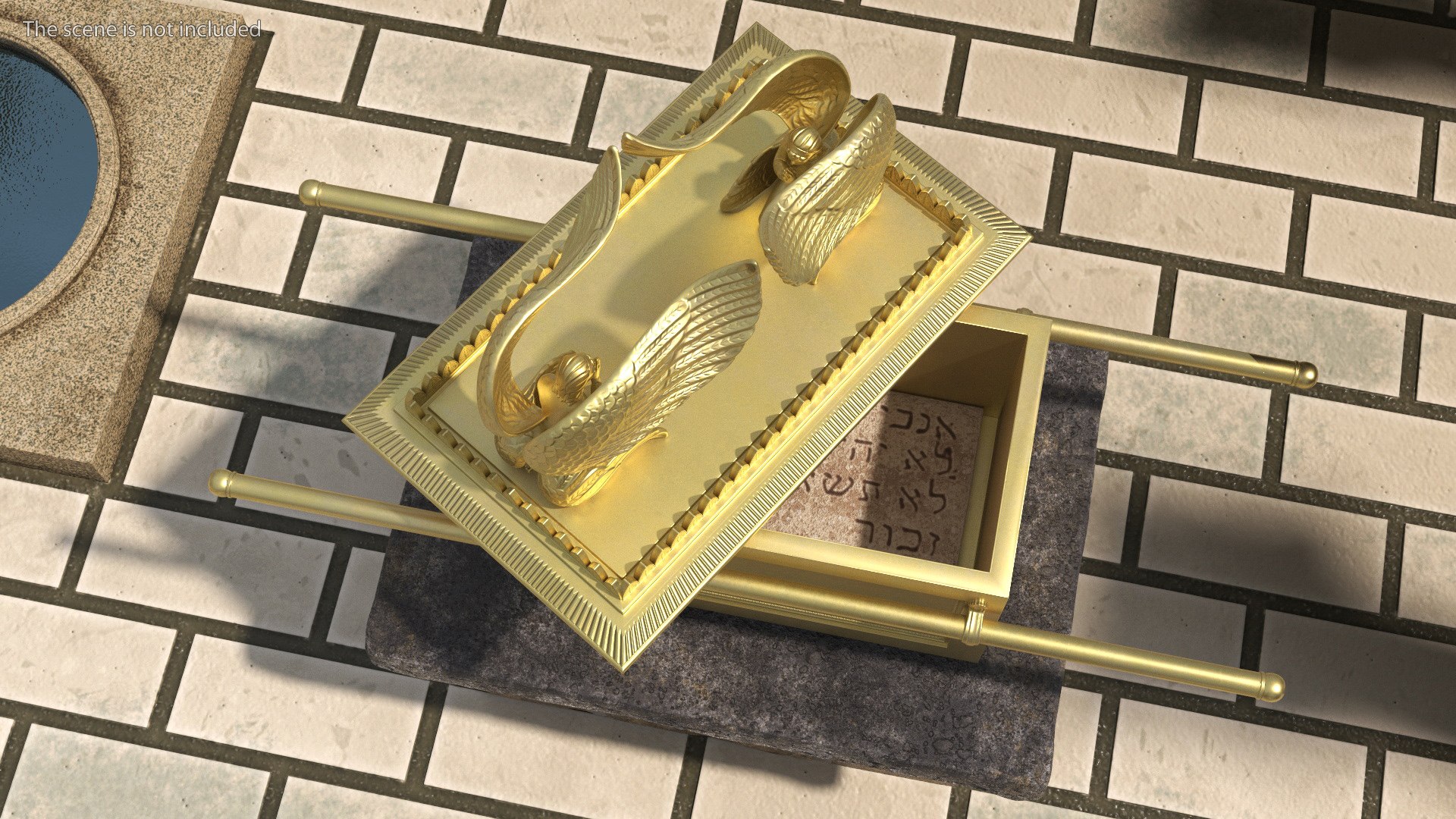 3D Ark Of The Covenant Open - TurboSquid 2282945