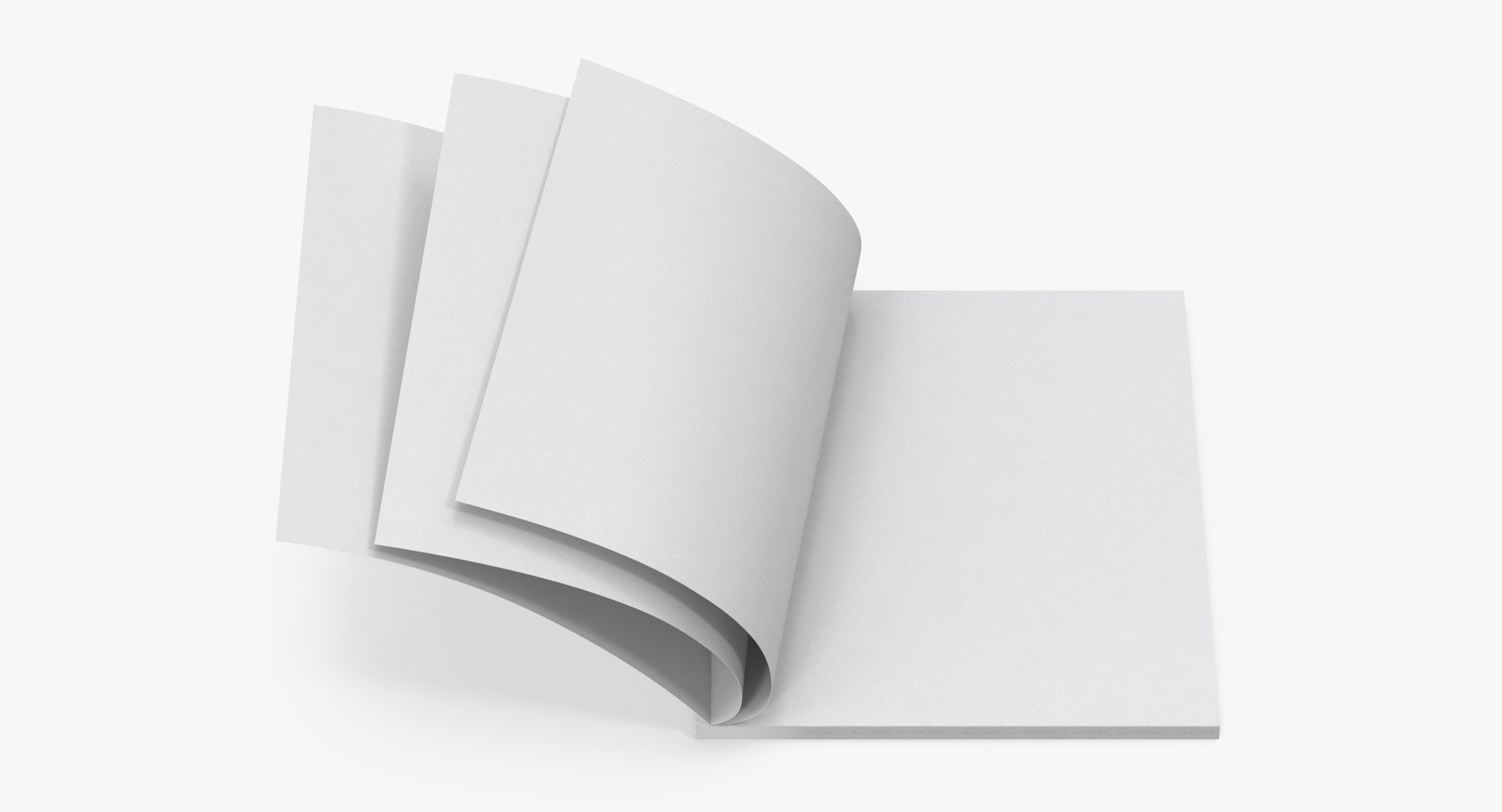 3D Magazine Mockup 02 Model - TurboSquid 1206517