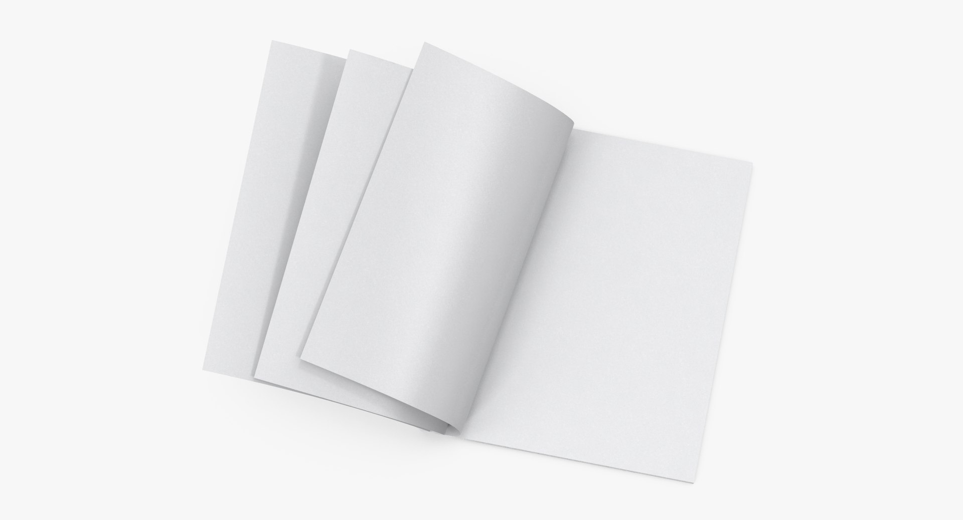 3D Magazine Mockup 02 Model - TurboSquid 1206517