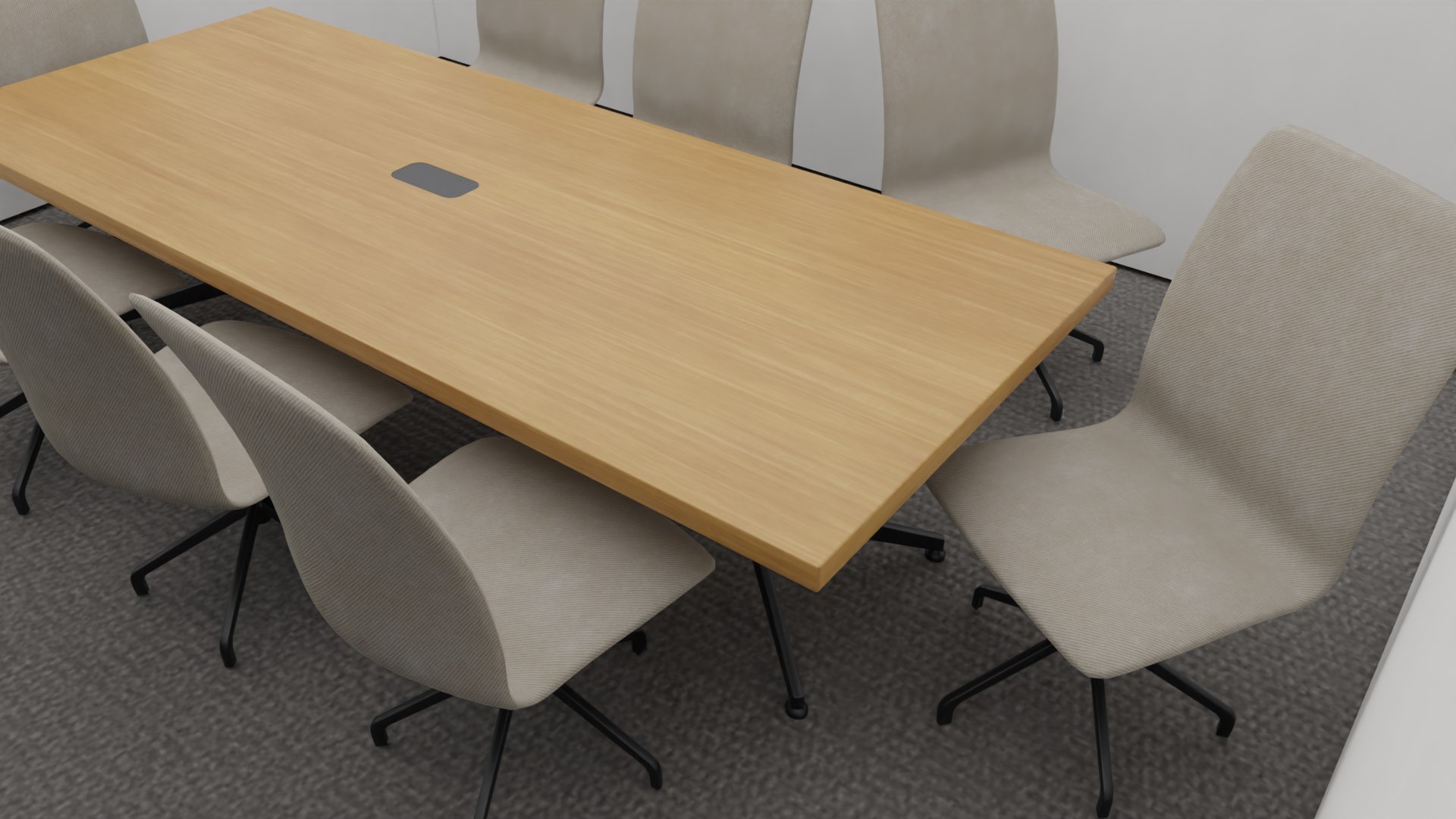 Low Poly Furnished Office 3D Model - TurboSquid 1793630