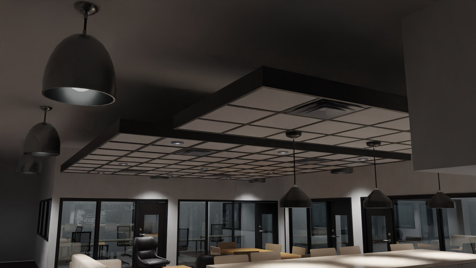 Low Poly Furnished Office 3D Model - TurboSquid 1793630