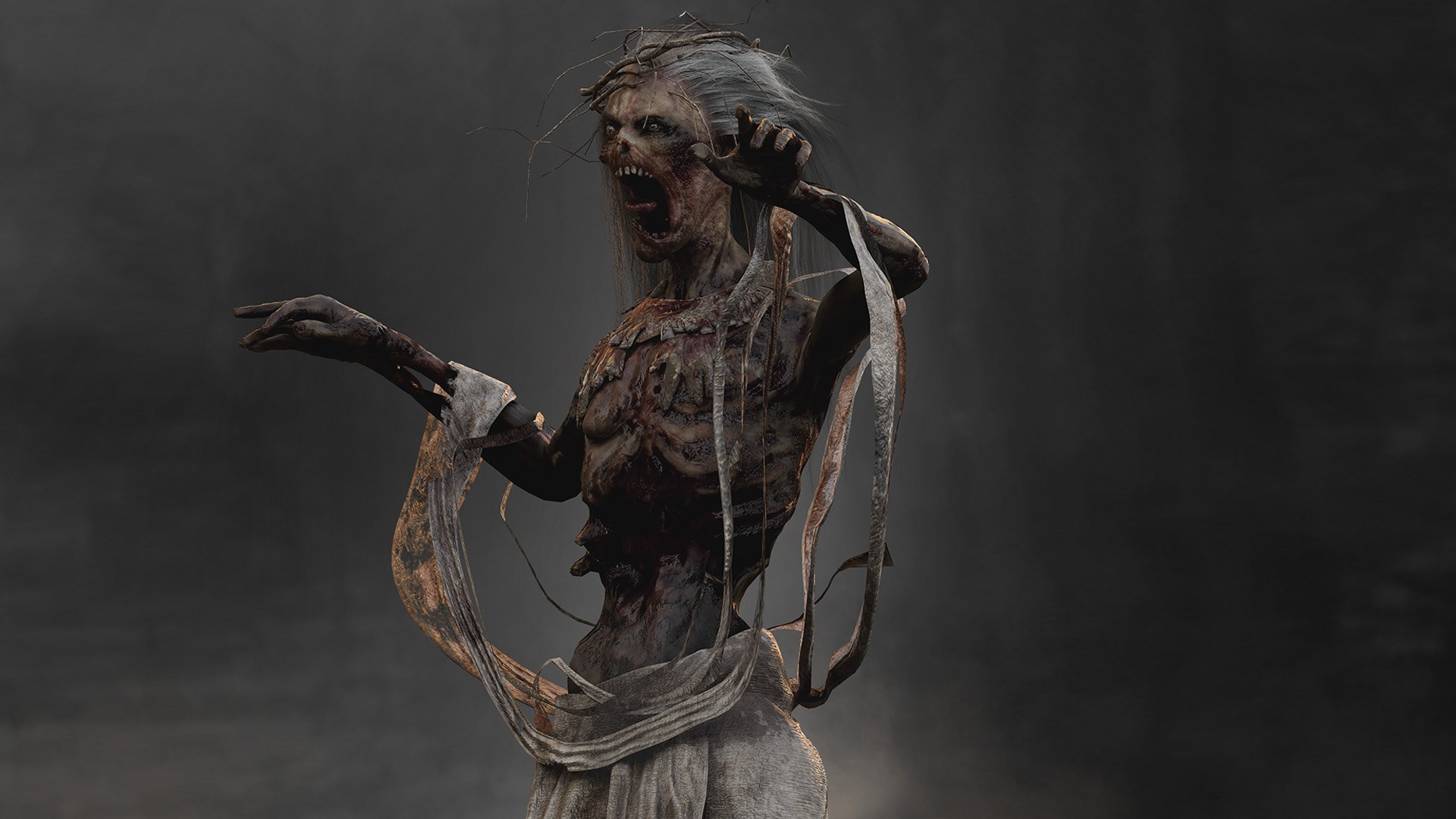 3D Banshee Horror - TurboSquid 2382133