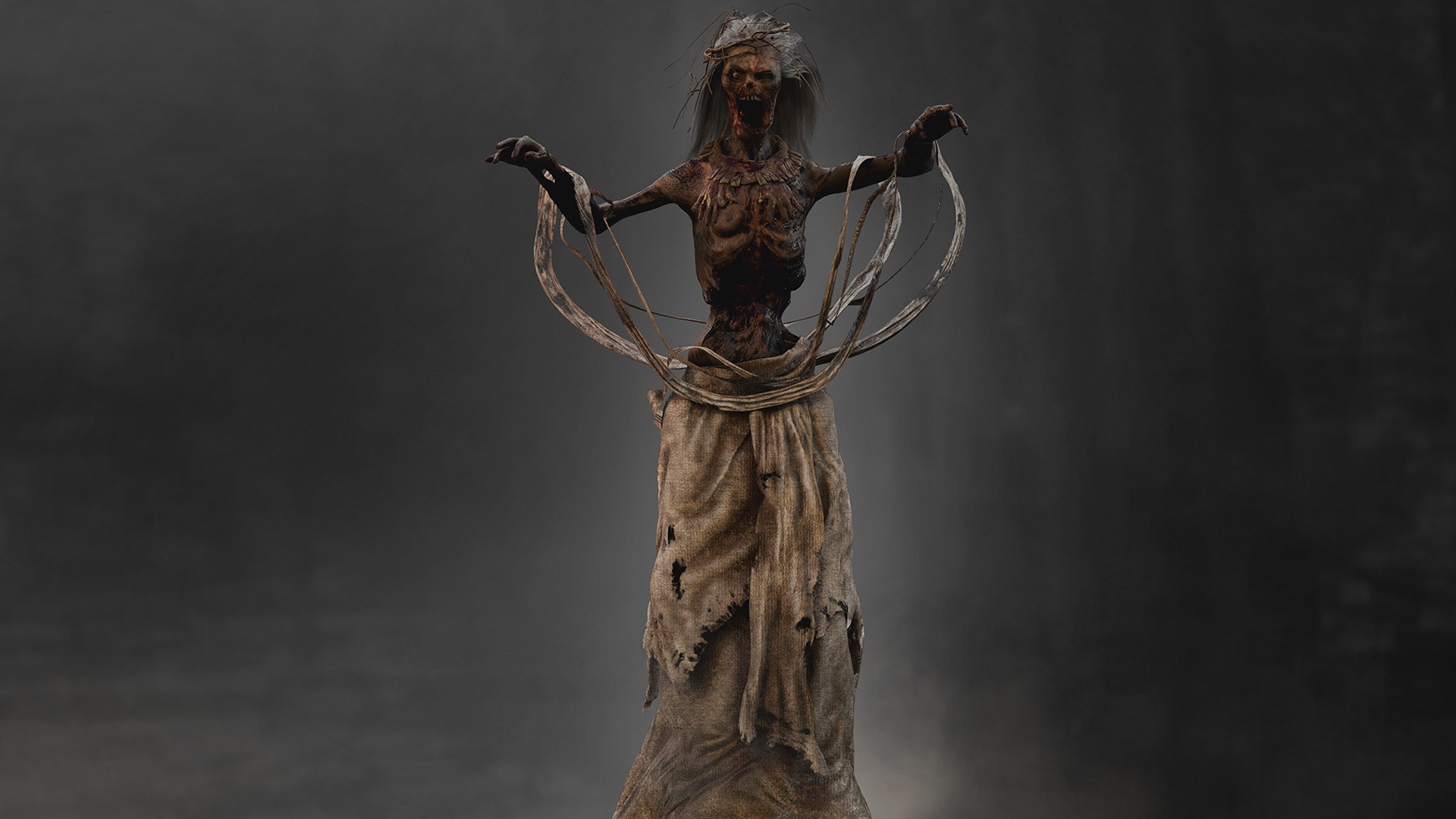 3D Banshee Horror - TurboSquid 2382133