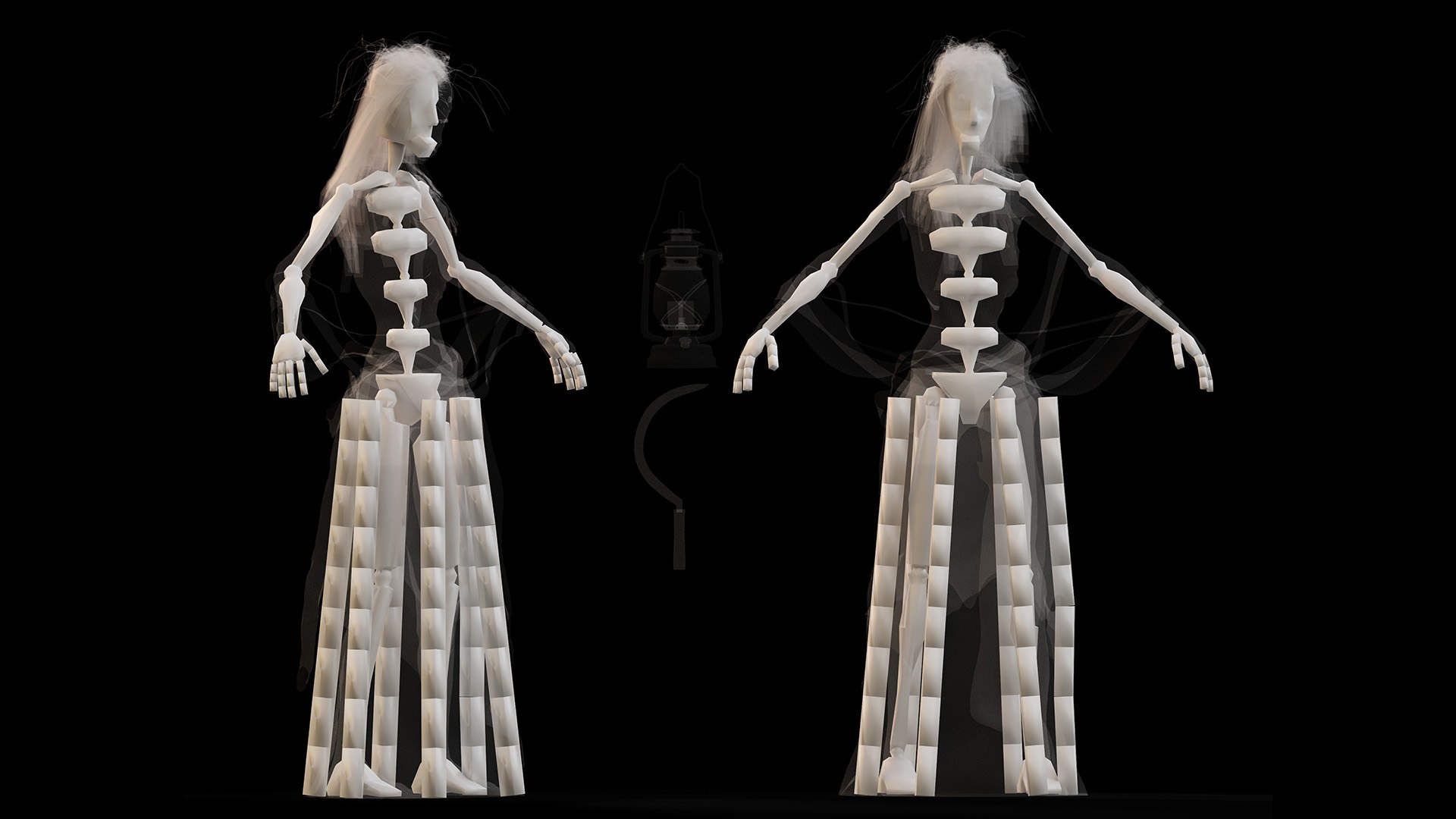 3D Banshee Horror - TurboSquid 2382133