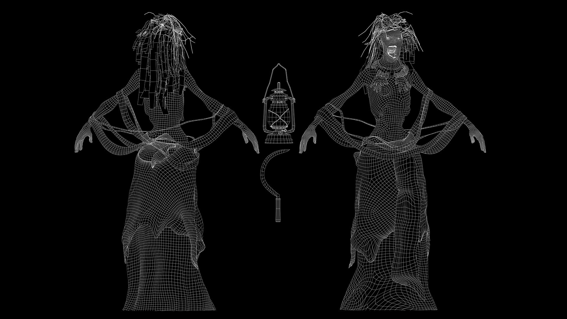 3D Banshee Horror - TurboSquid 2382133