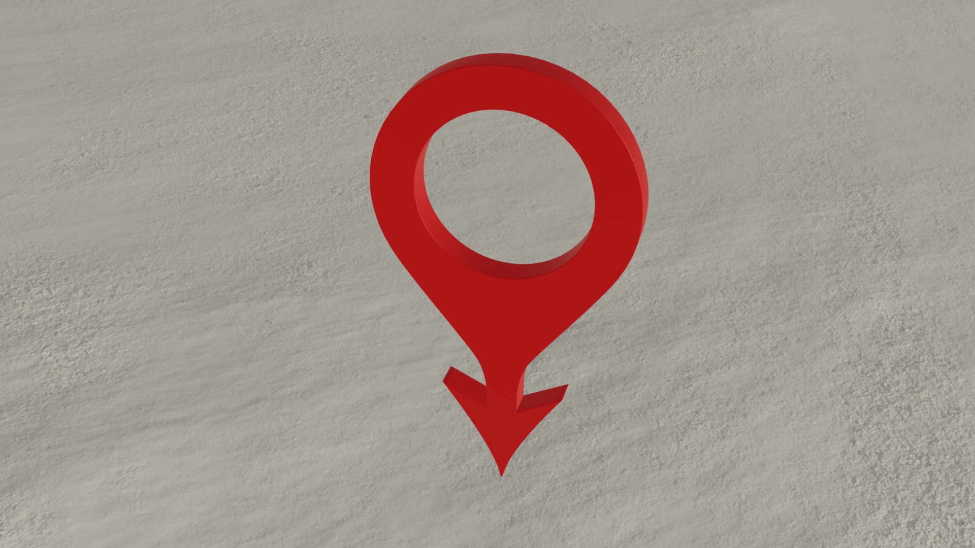 Arrow Location 3D Model - TurboSquid 2070454
