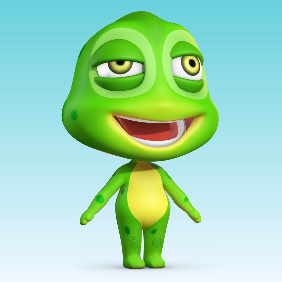 3D Model Cartoon Animation Character - TurboSquid 1647977