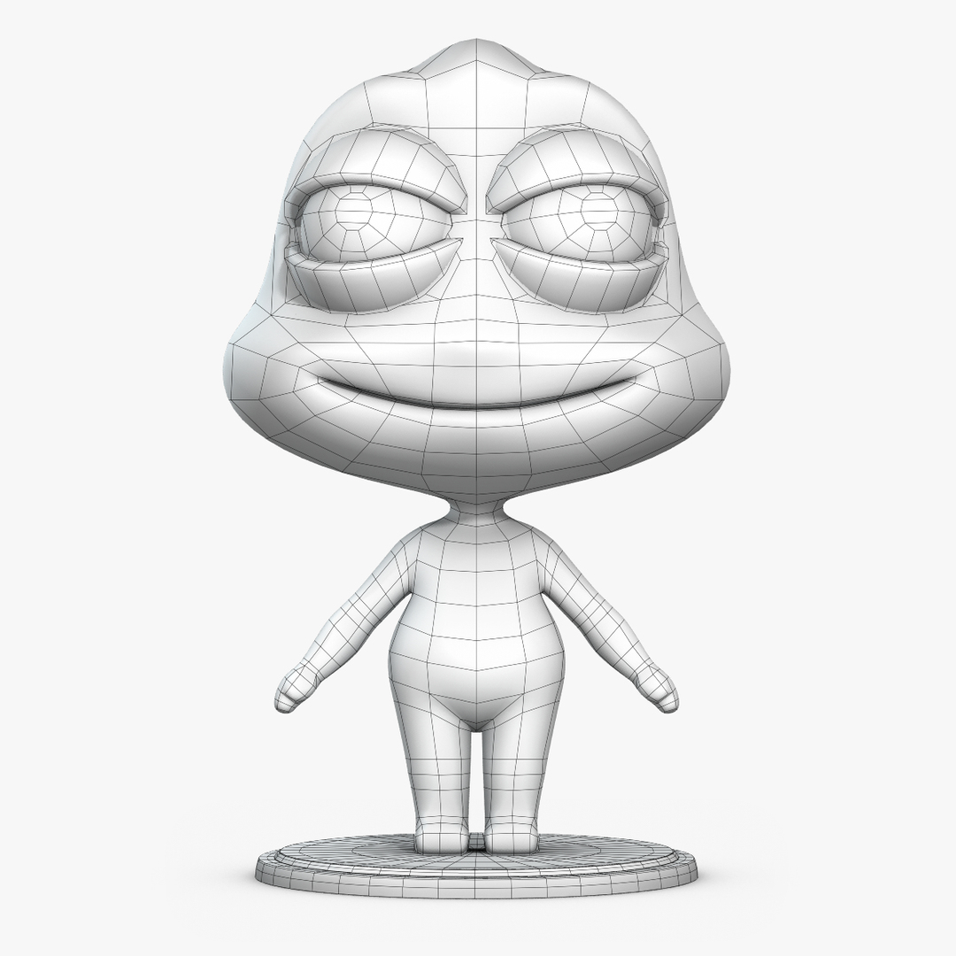 3D Model Cartoon Animation Character - TurboSquid 1647977