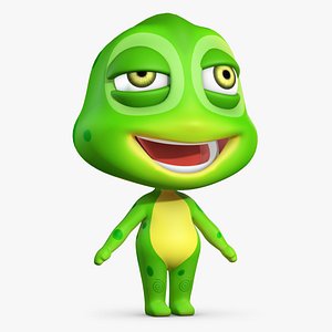 Cartoon Lizard 3D Models for Download | TurboSquid