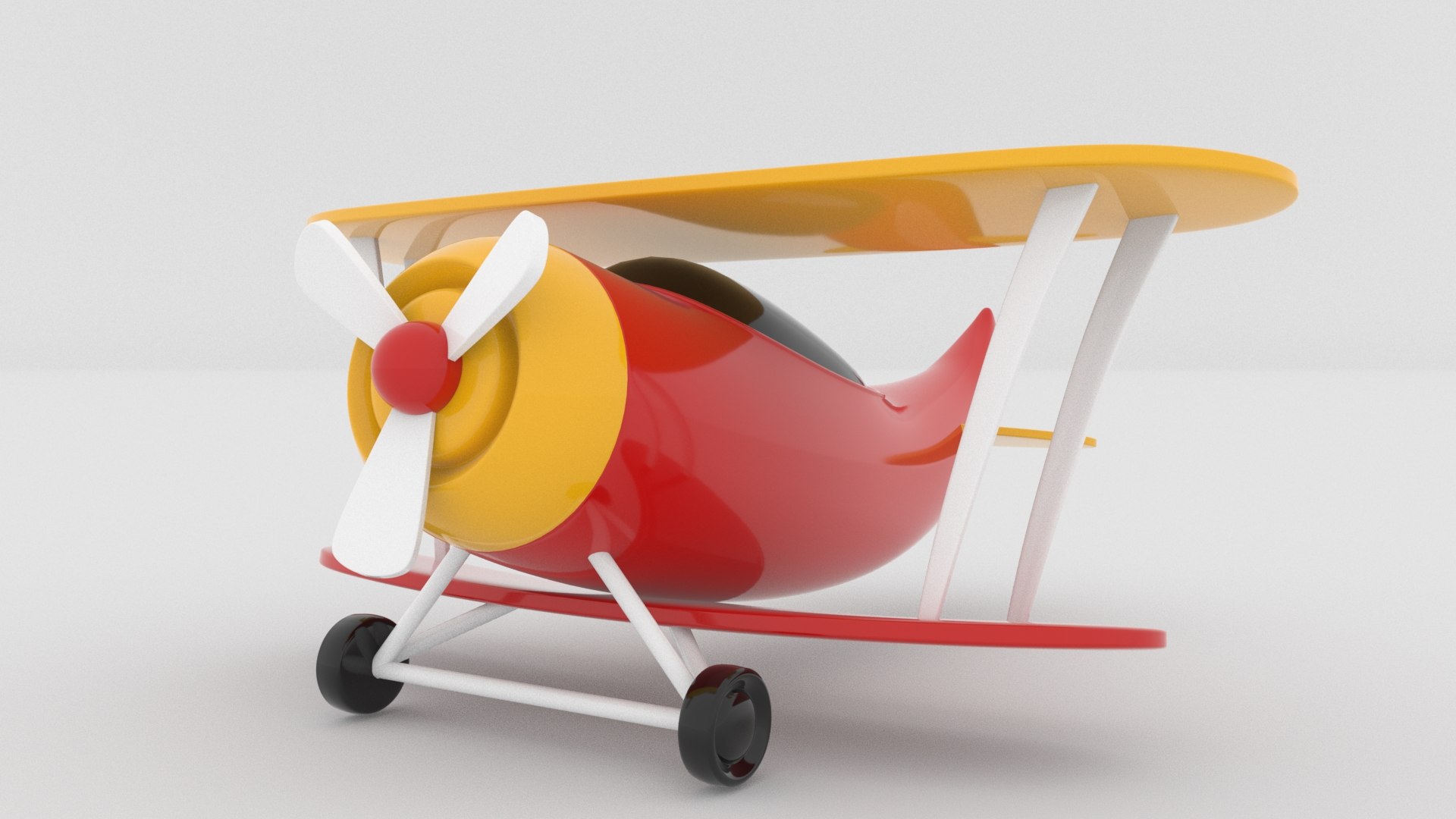 3D Model Toy Plane - TurboSquid 1554825