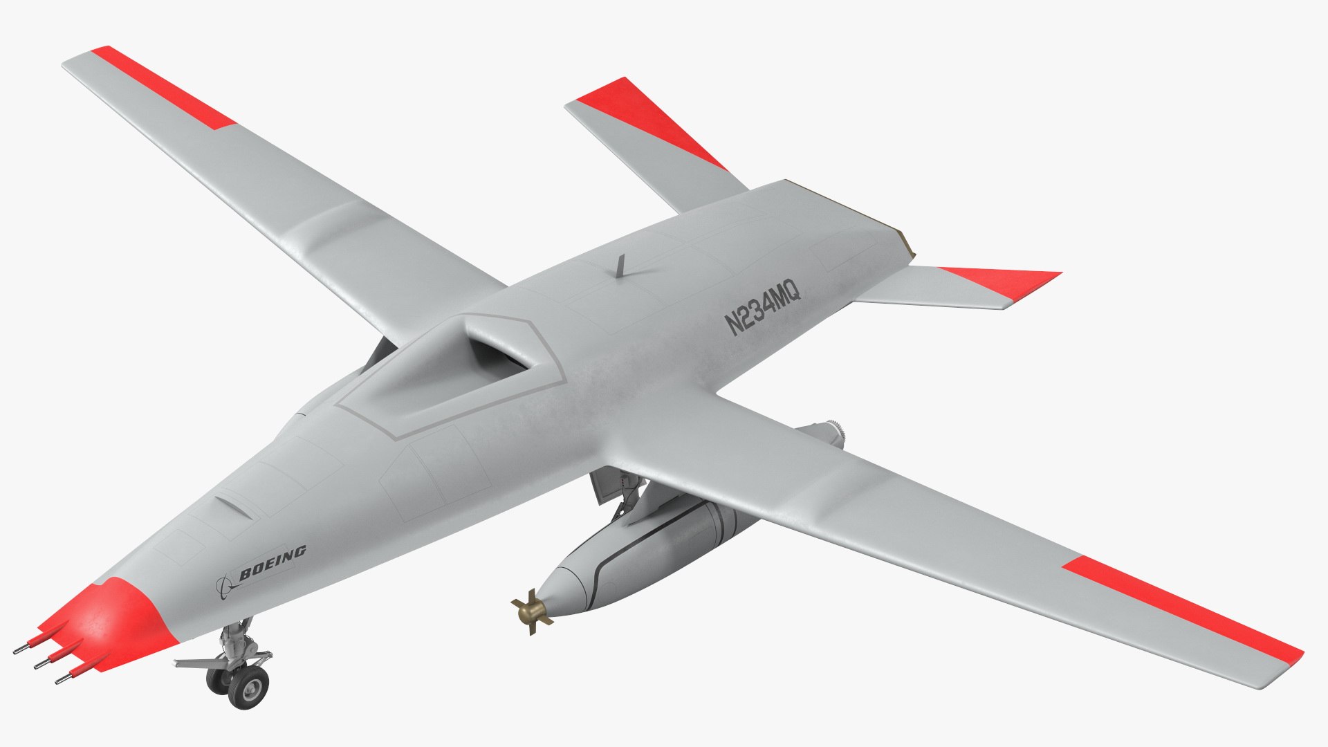 Mq25 Stingray Aerial Refueling 3D Model - TurboSquid 1712291