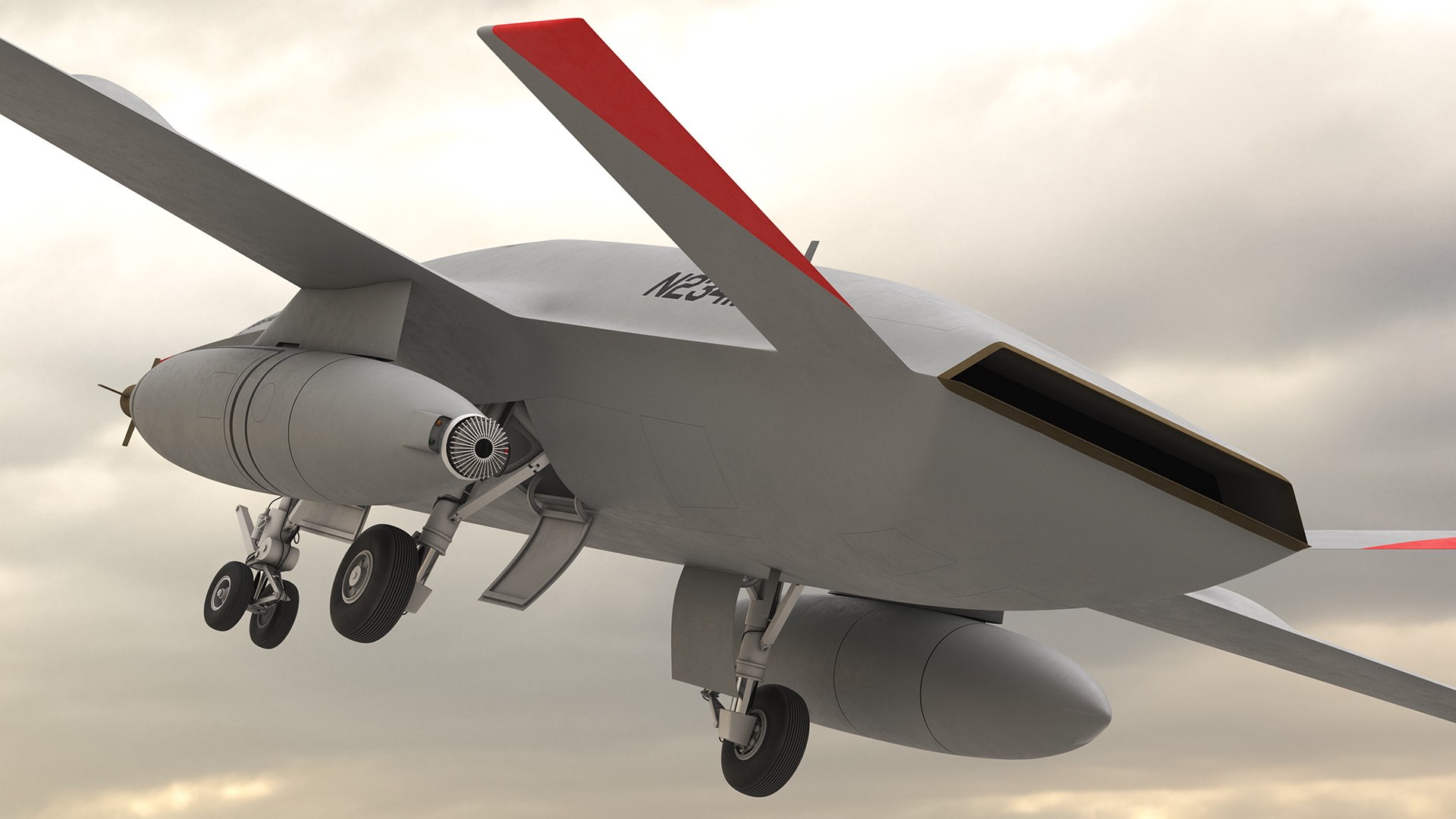 Mq25 Stingray Aerial Refueling 3D Model - TurboSquid 1712291