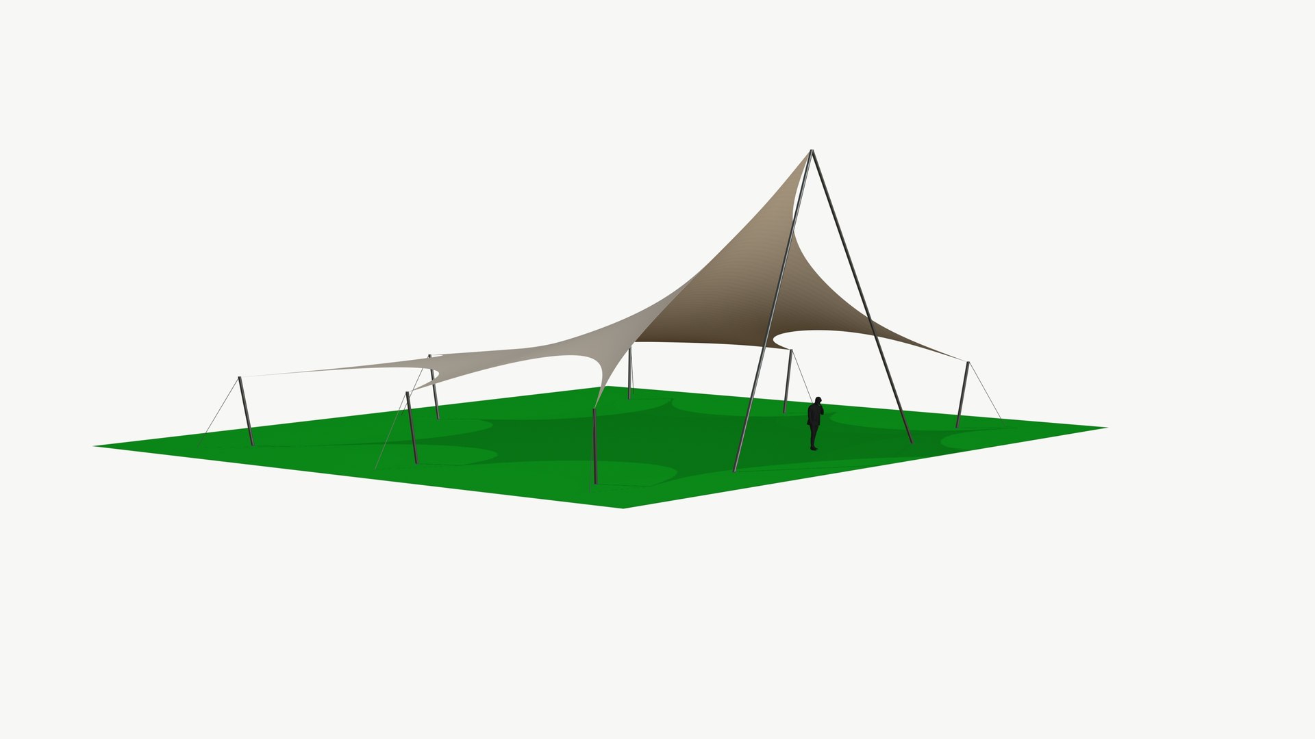 Stretch Tensile Membrane 3D Model - TurboSquid 2116124